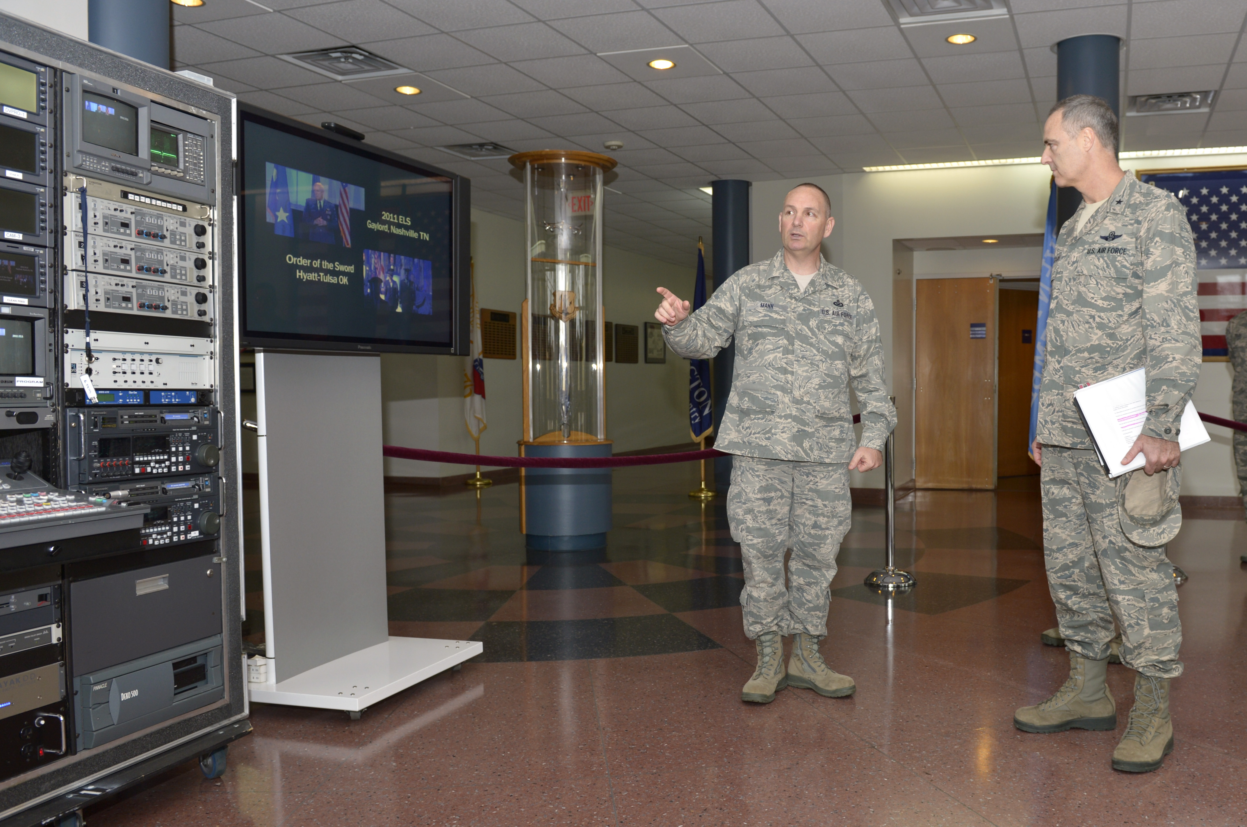 ANGRC commander visits TEC