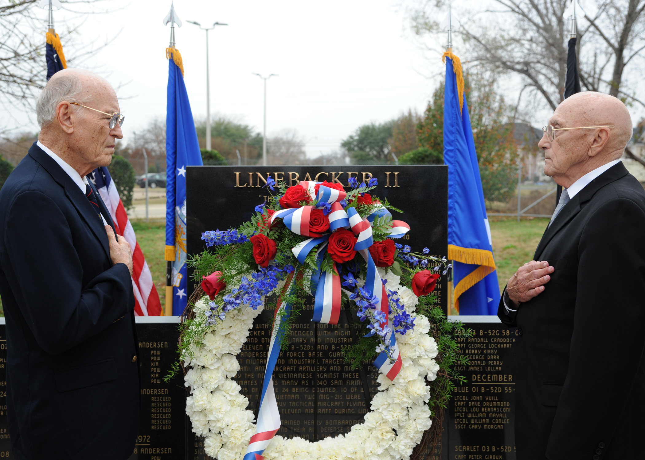 Museum dedicates monument to heroes of Operation Linebacker II