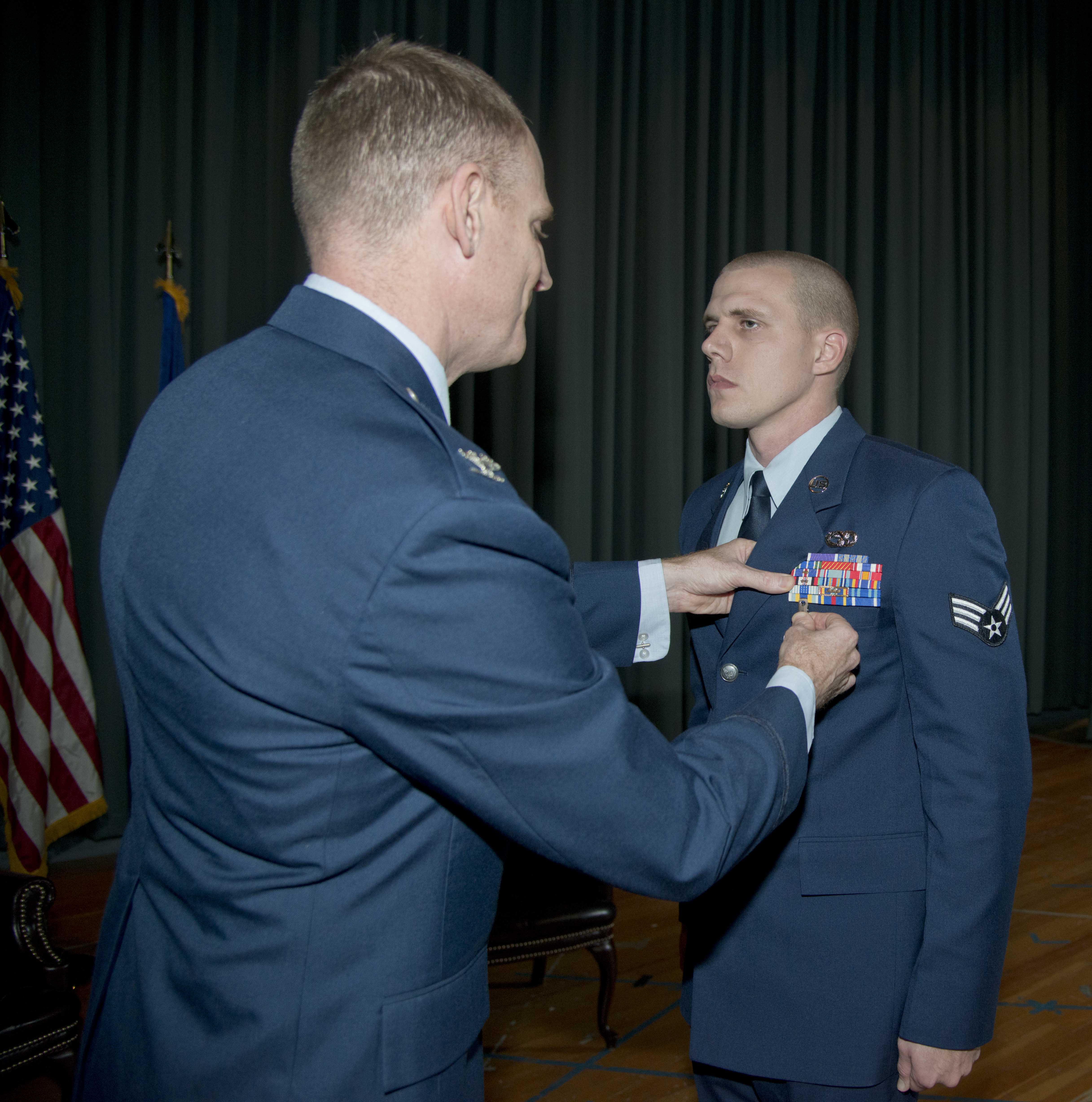 Airman awarded Purple Heart > Travis Air Force Base > News