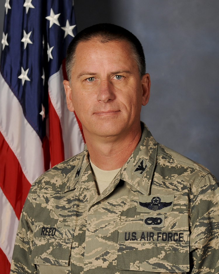 Col. Scott Reed, Maintenance Group Commander
