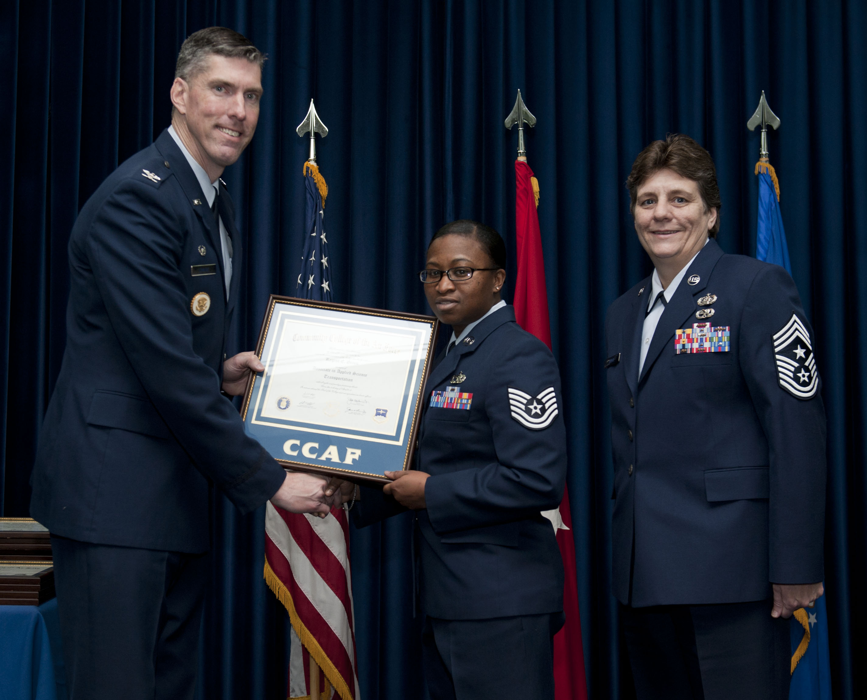 18 Incirlik Airmen receive CCAF degrees > Incirlik Air Base > Article ...