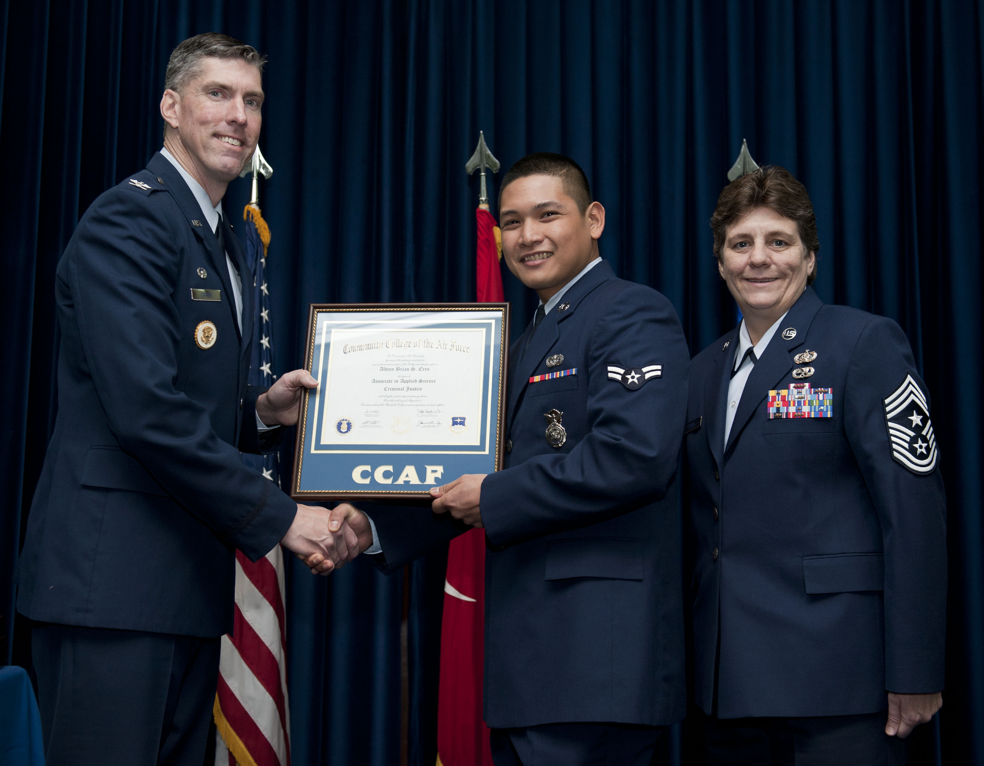 18 Incirlik Airmen receive CCAF degrees > Incirlik Air Base > Article ...