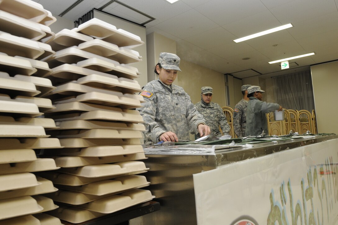 Army Spc. Jasmine Gomez, a reservist with the 693rd Quartermaster ...