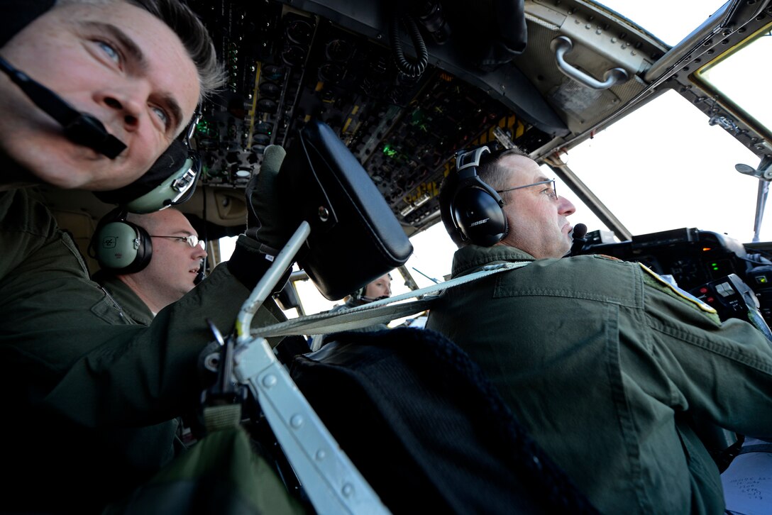 C-130 aircrews support remote radar sites