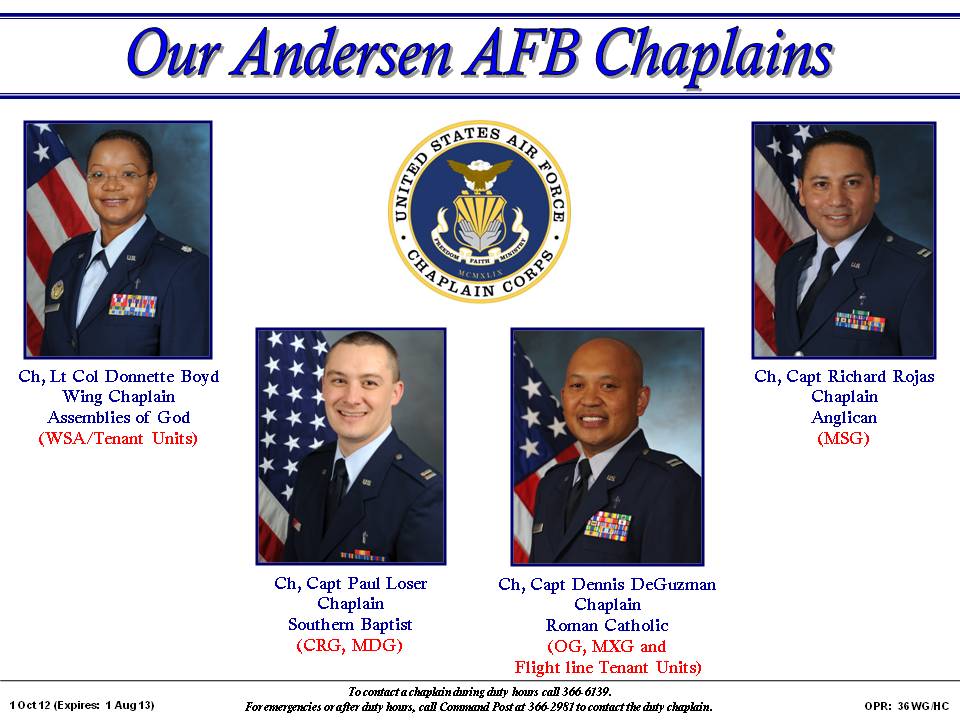 121213 AAFB Chaplains Poster - as of 1 Oct 2012