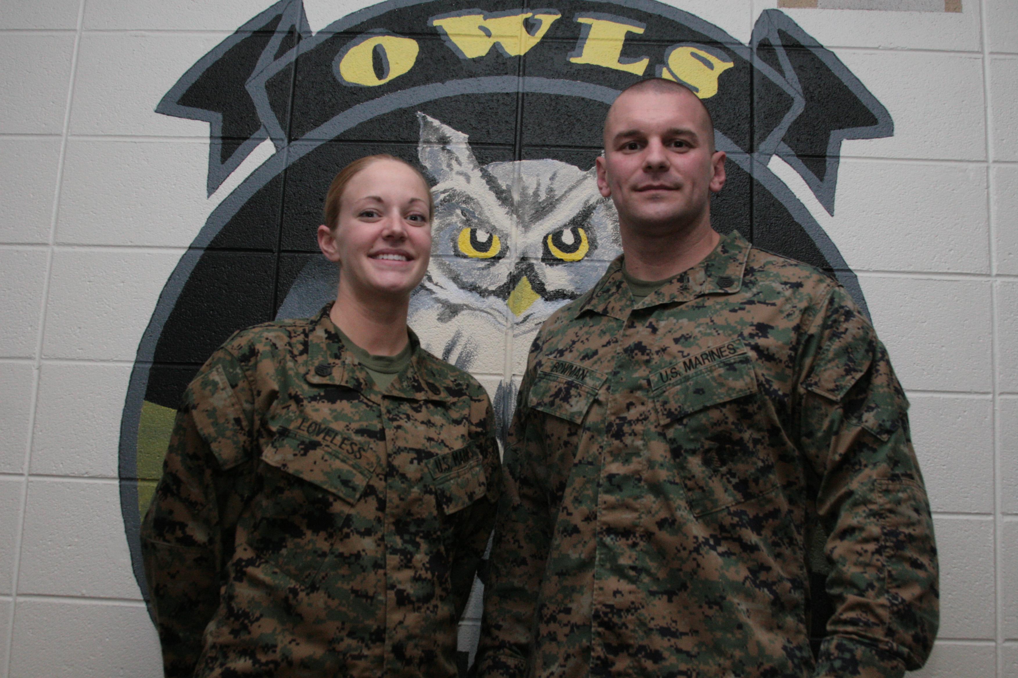 Marine couple recognized as Family of the Quarter > United States ...