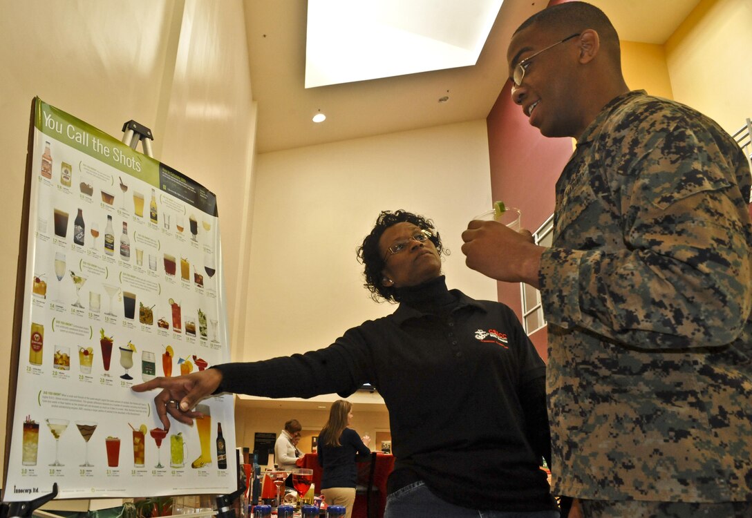 Quantico hosts happy hour