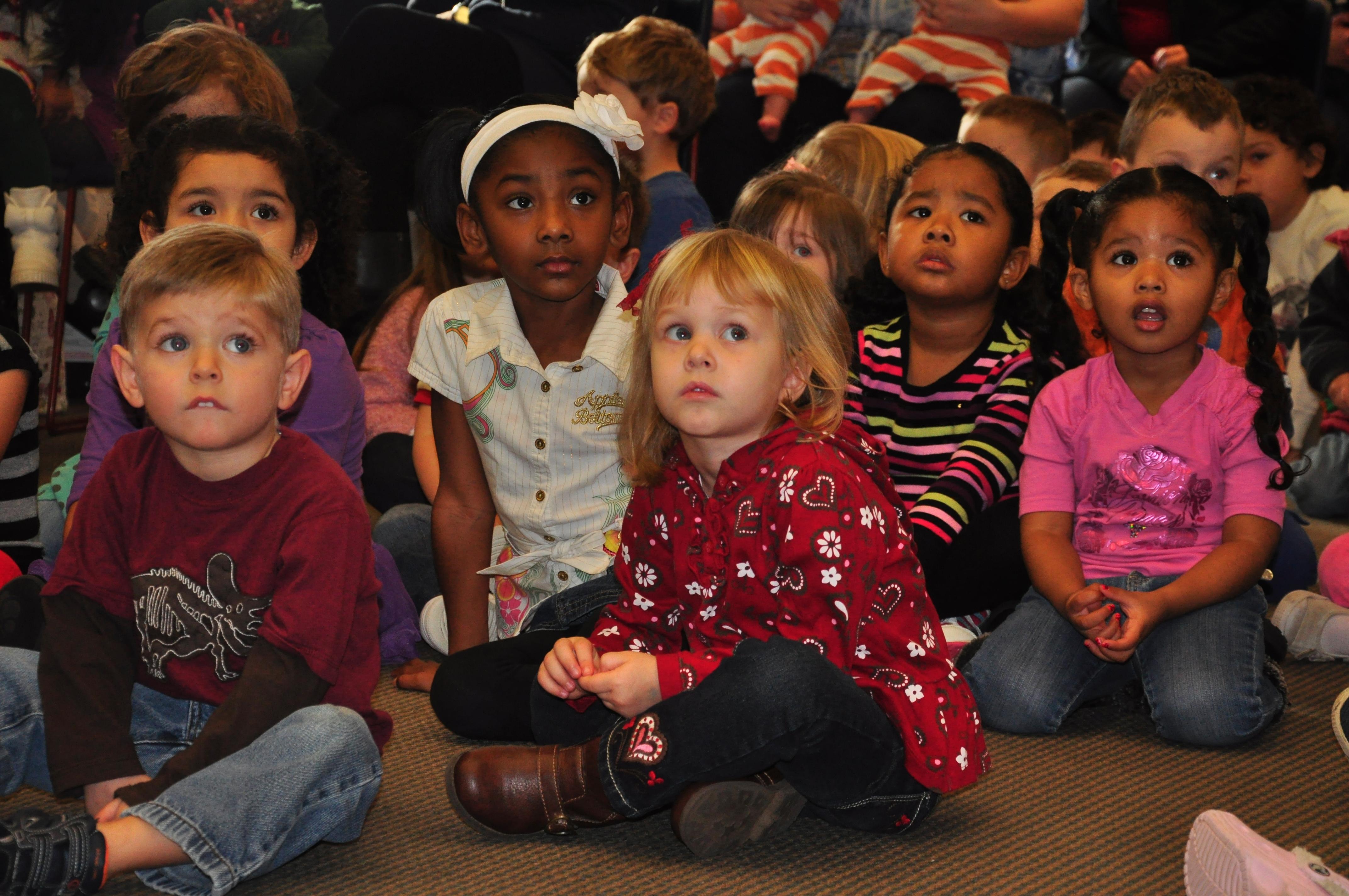 Base library hosts Books & Breakfast for children of all ages