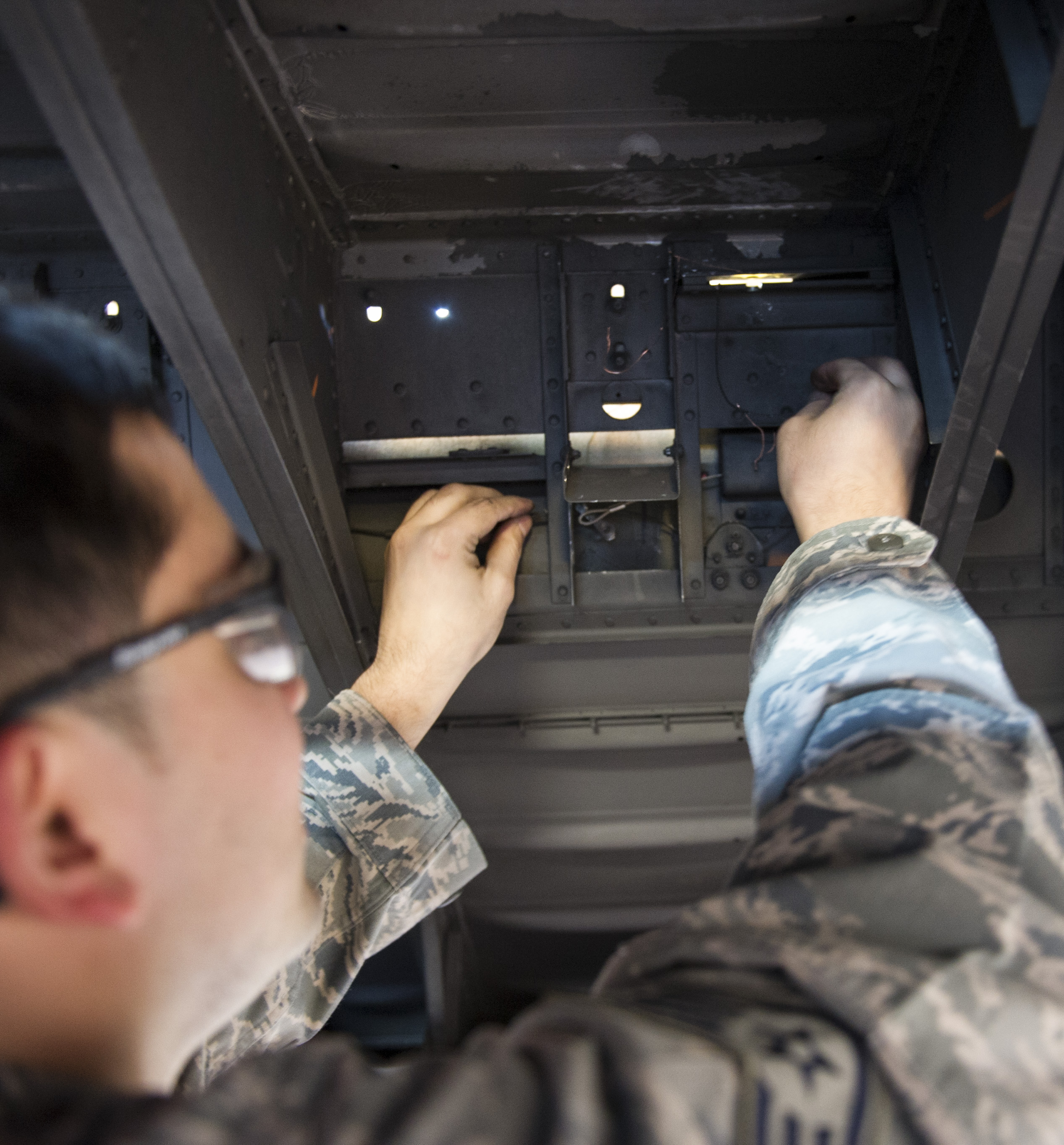 374th AMXS install rafts, ensures safety for emergency landings ...
