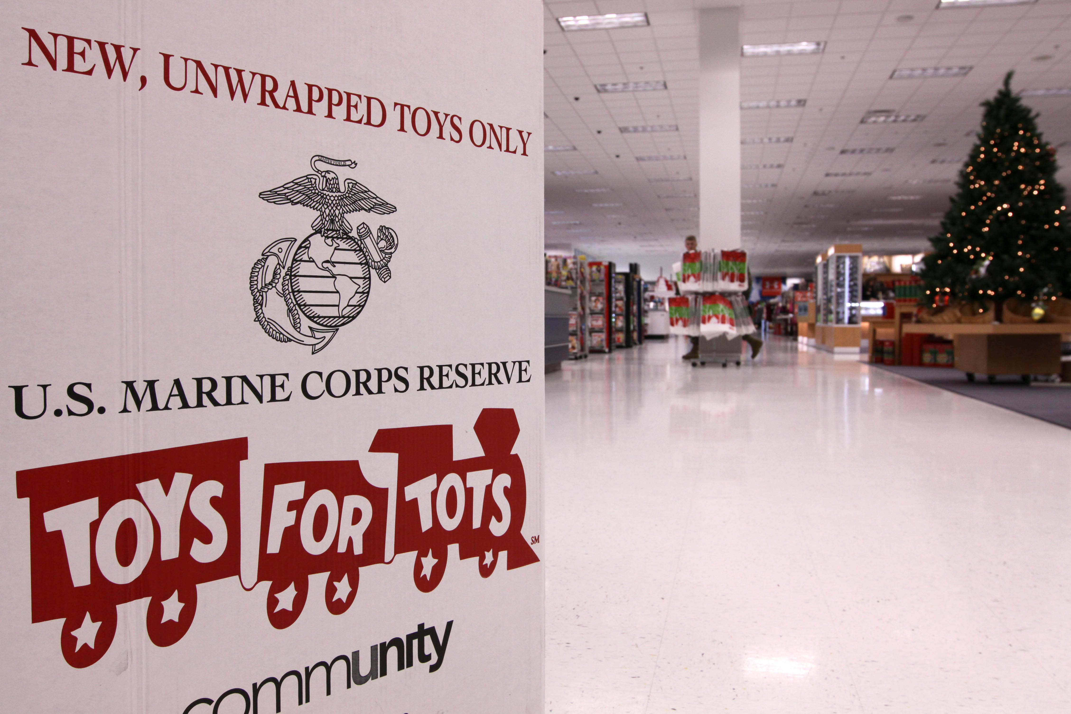 Marines make marriment for many