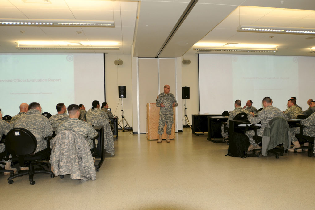 Officer evaluation changes coming next year