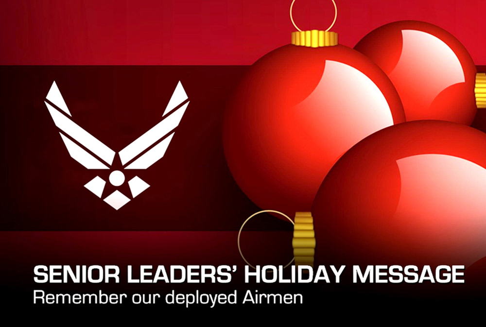 Holiday message graphic