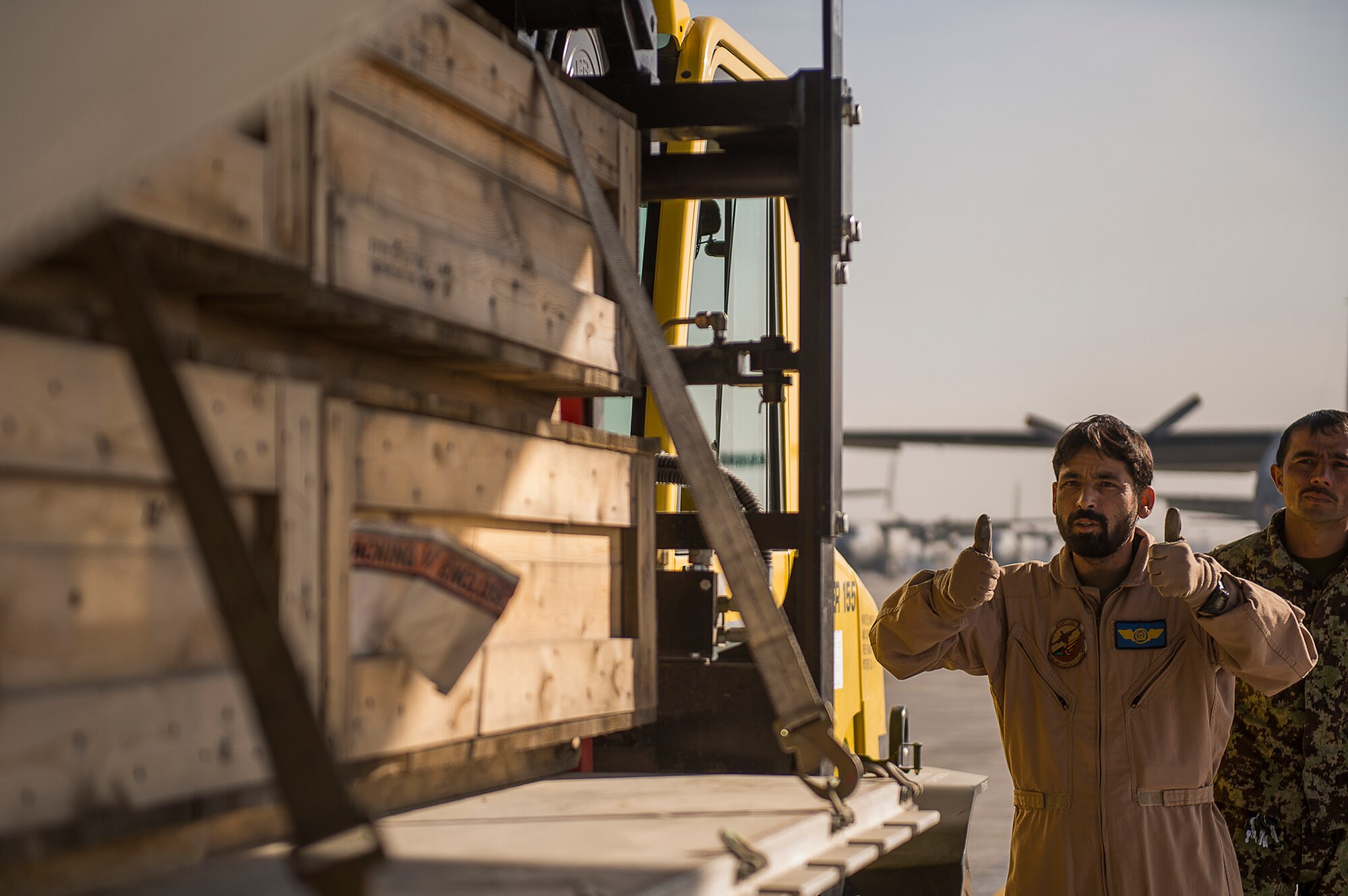 Afghan Airmen deliver the goods > U.S. Air Forces Central > News