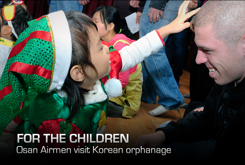 Osan community brightens holidays for Korean orphans > Air Force ...