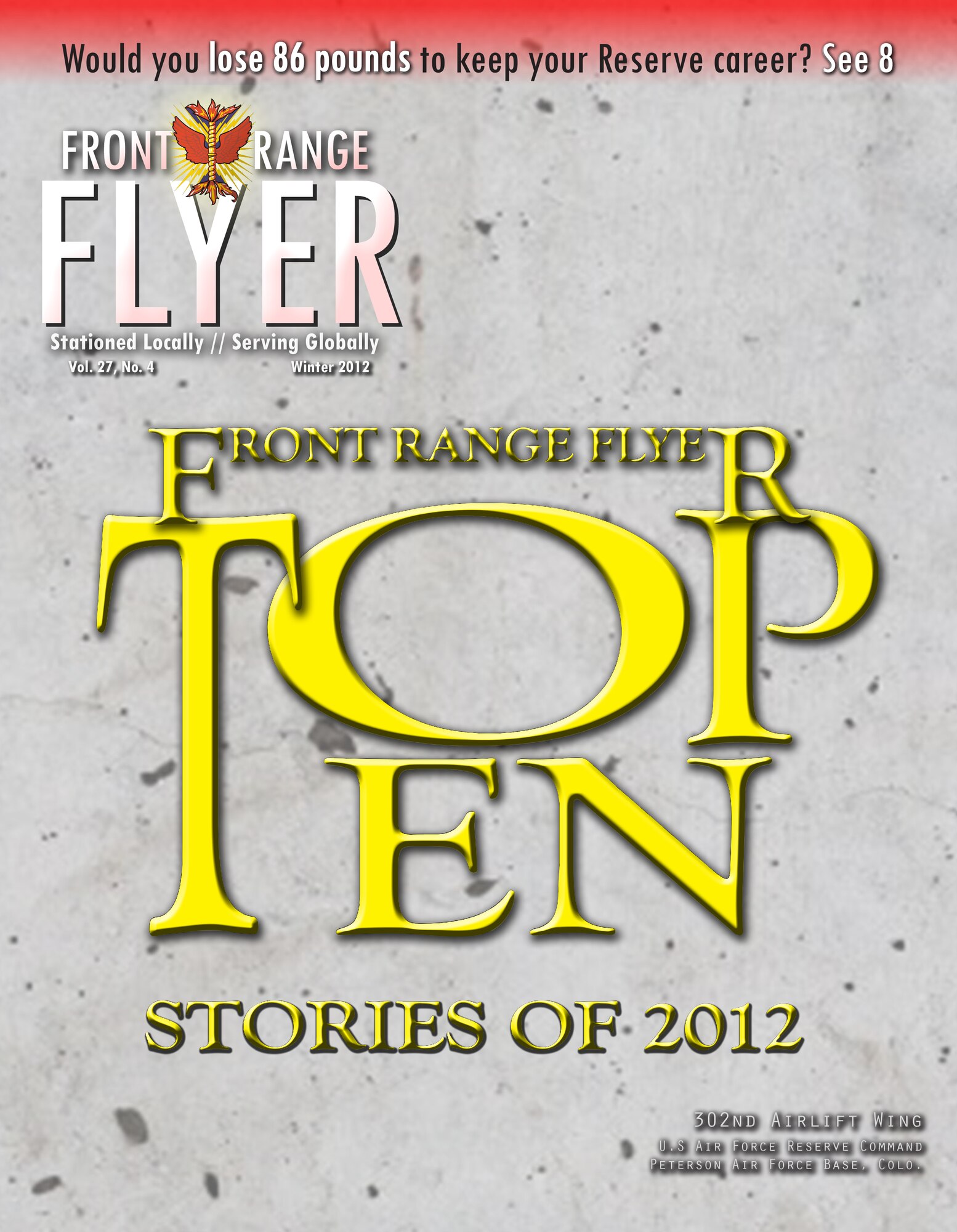 Winter 2012 Front Range Flyer available online > 302nd Airlift Wing ...