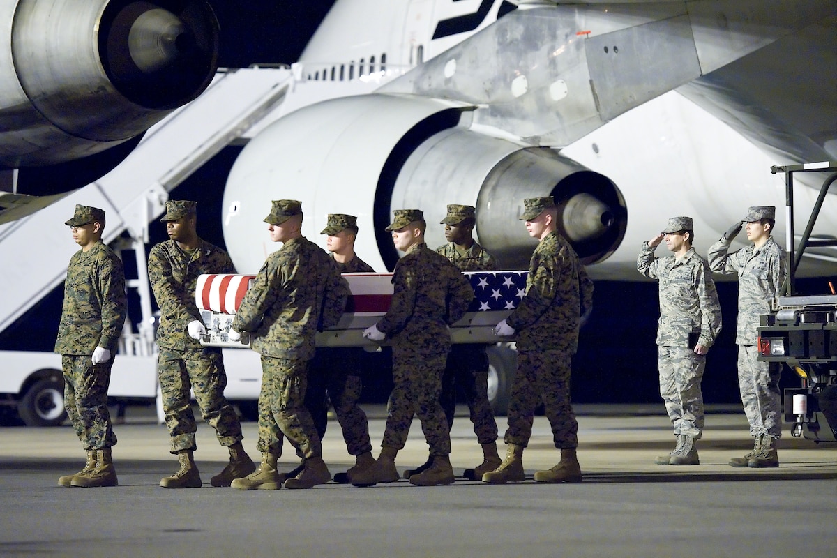 Marine Sgt. William C. Stacey honored in dignified transfer Feb. 2 ...