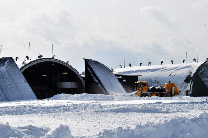 Misawa receives 17.3 inches of snow