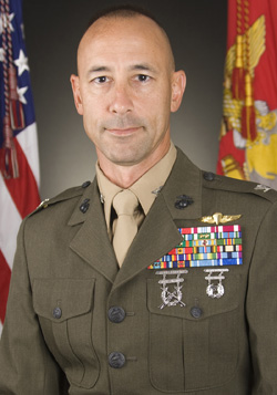 MCSCG Marine Returns to Alma Mater