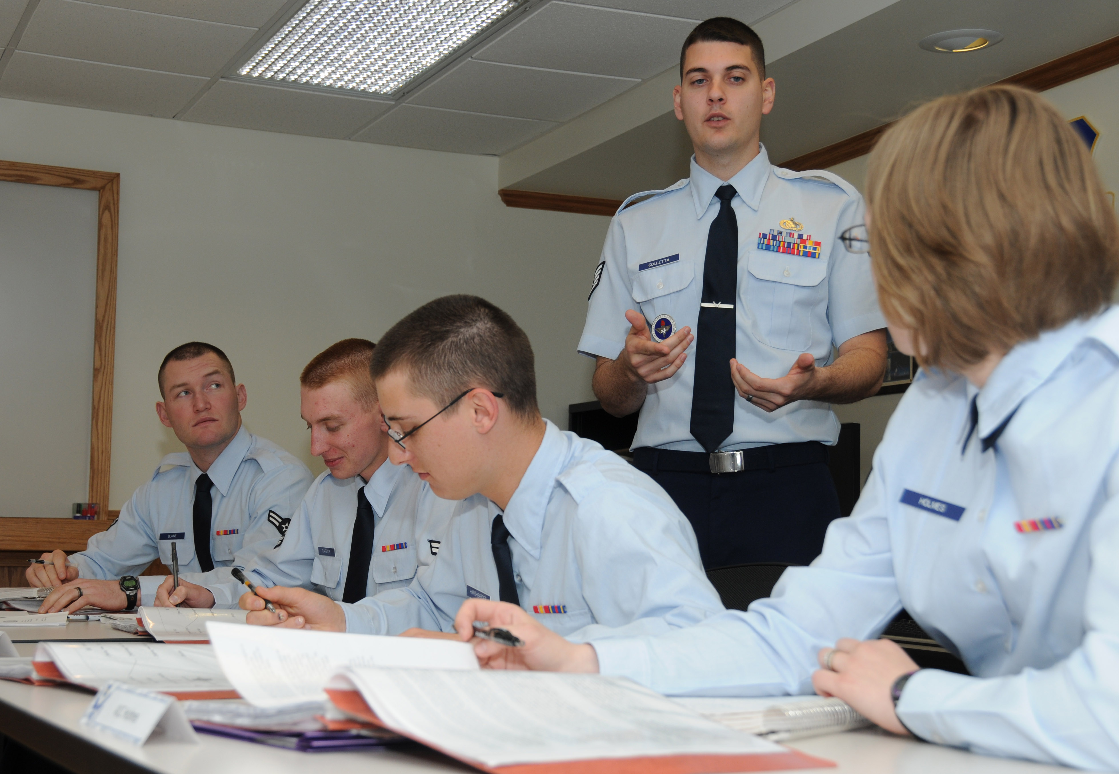 Instructor recounts challenges, rewards of duty