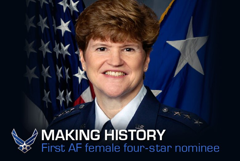 Air Force announces first female four-star general nominee > U.S. Air ...