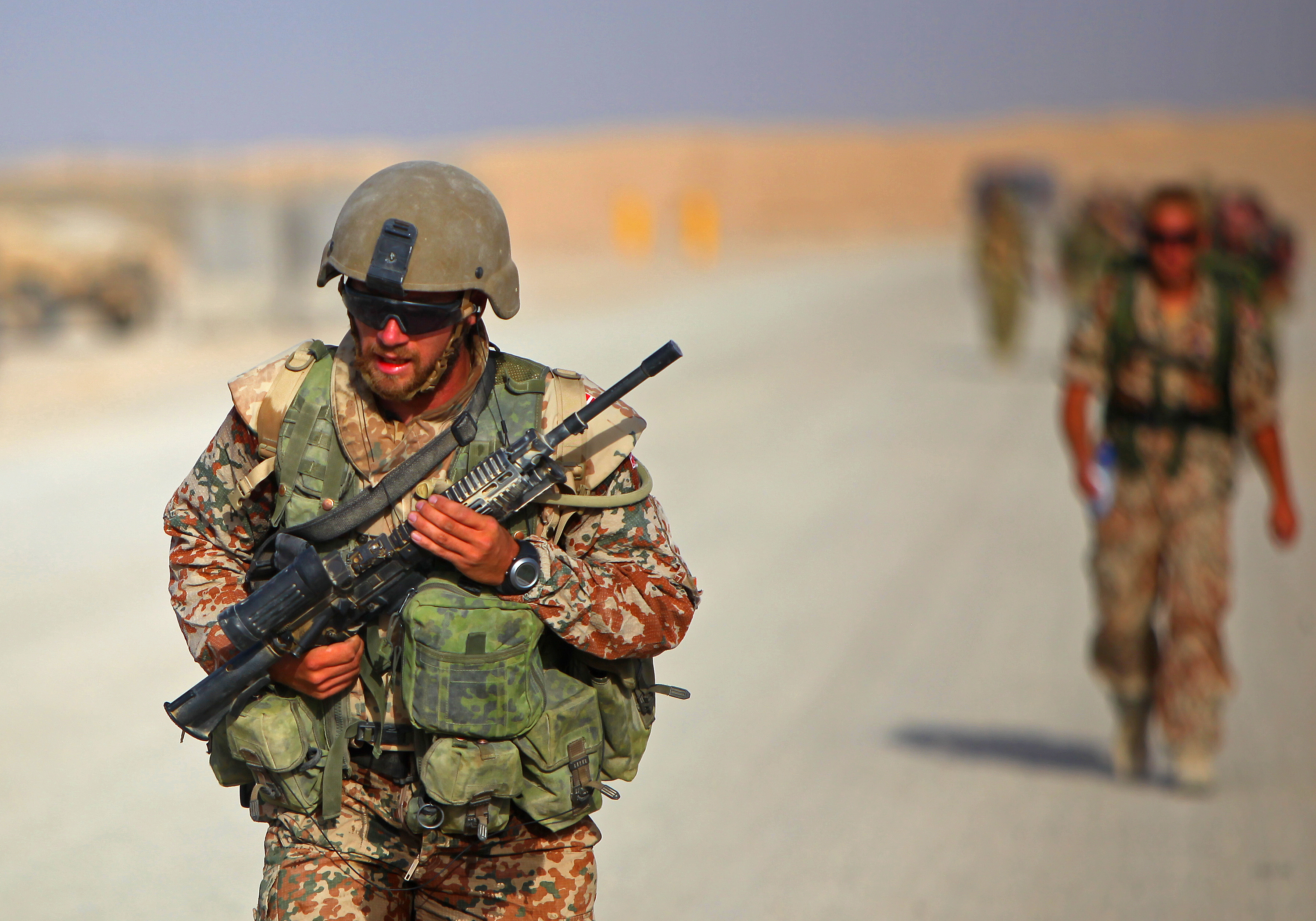Viking quest: Service members endure Danish march in Helmand > United ...