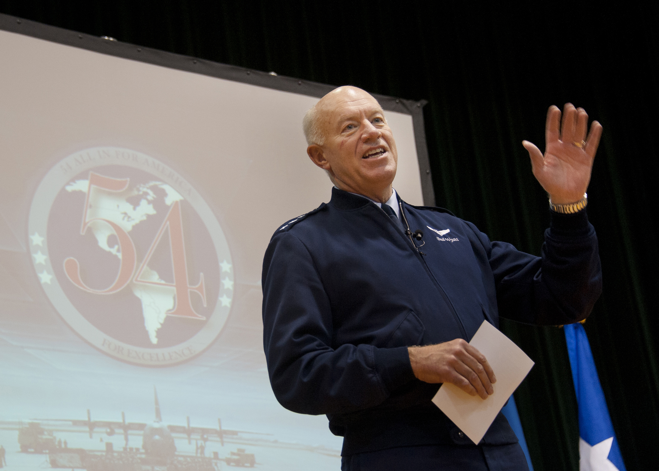 Lieutenant General Harry M. Wyatt III, Director of the Air National ...