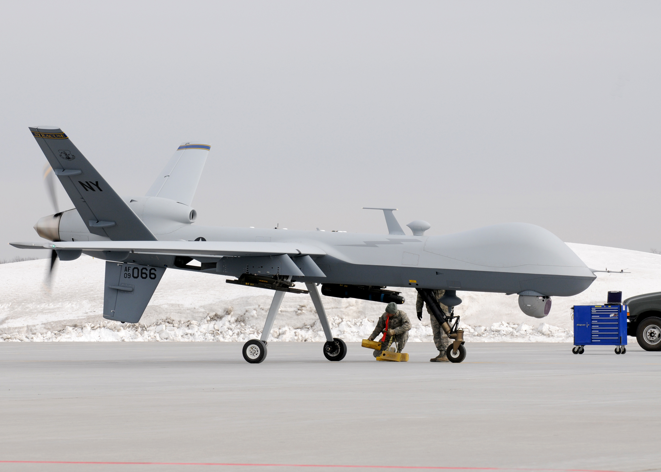 MQ-9 Returns from Winter Training Mission