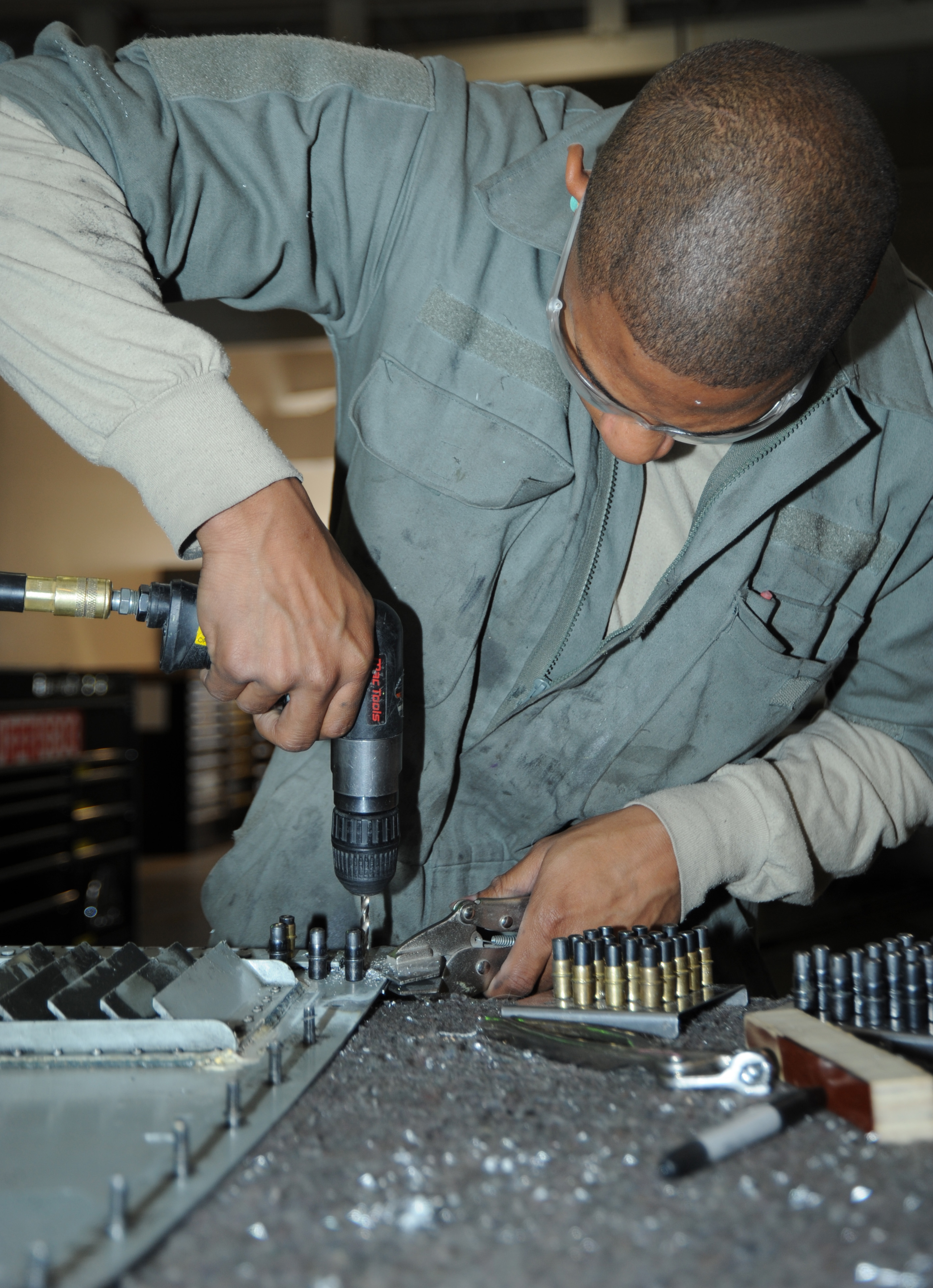 355th Equipment Maintenance Squadron fabrication