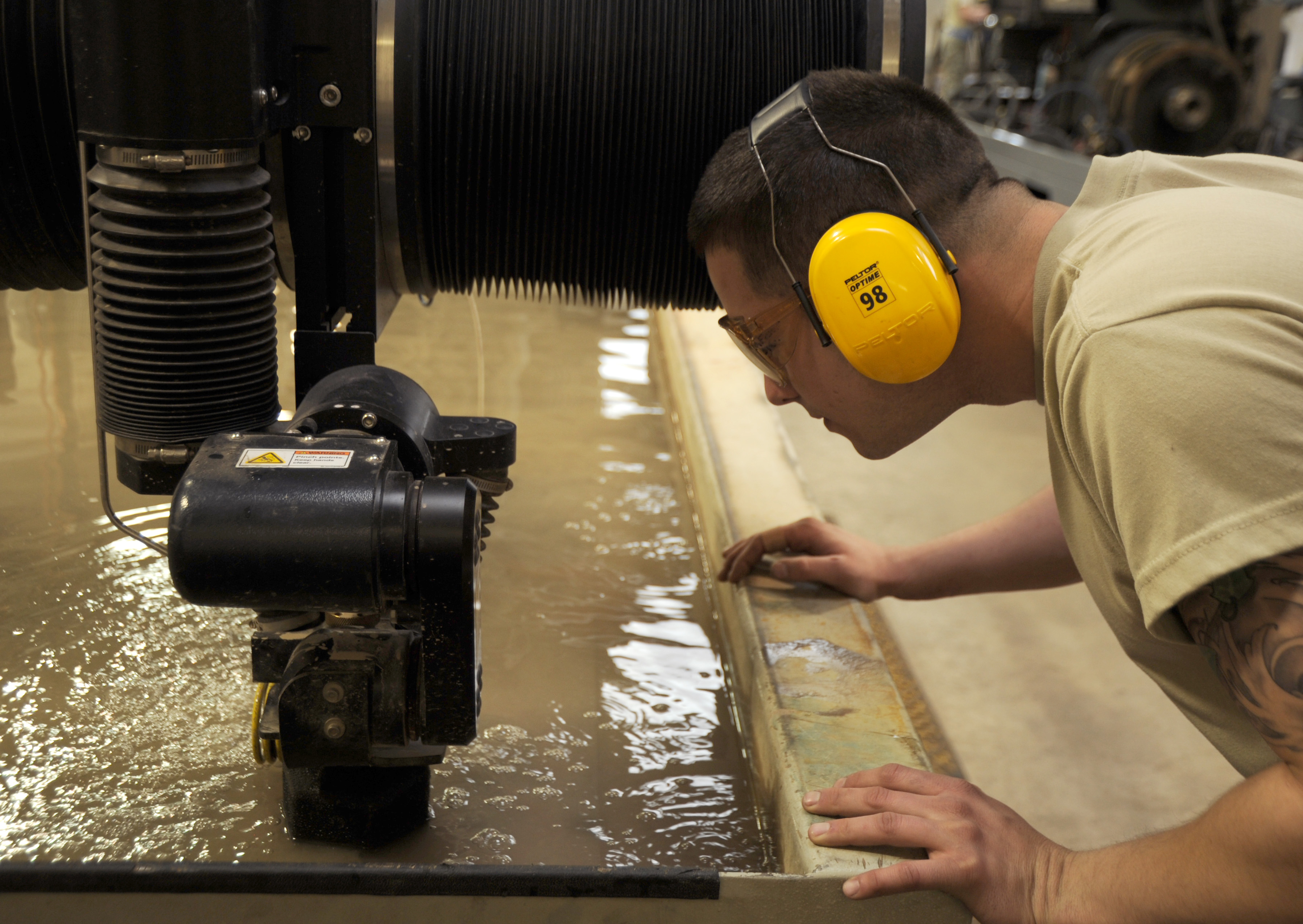 355th Equipment Maintenance Squadron fabrication