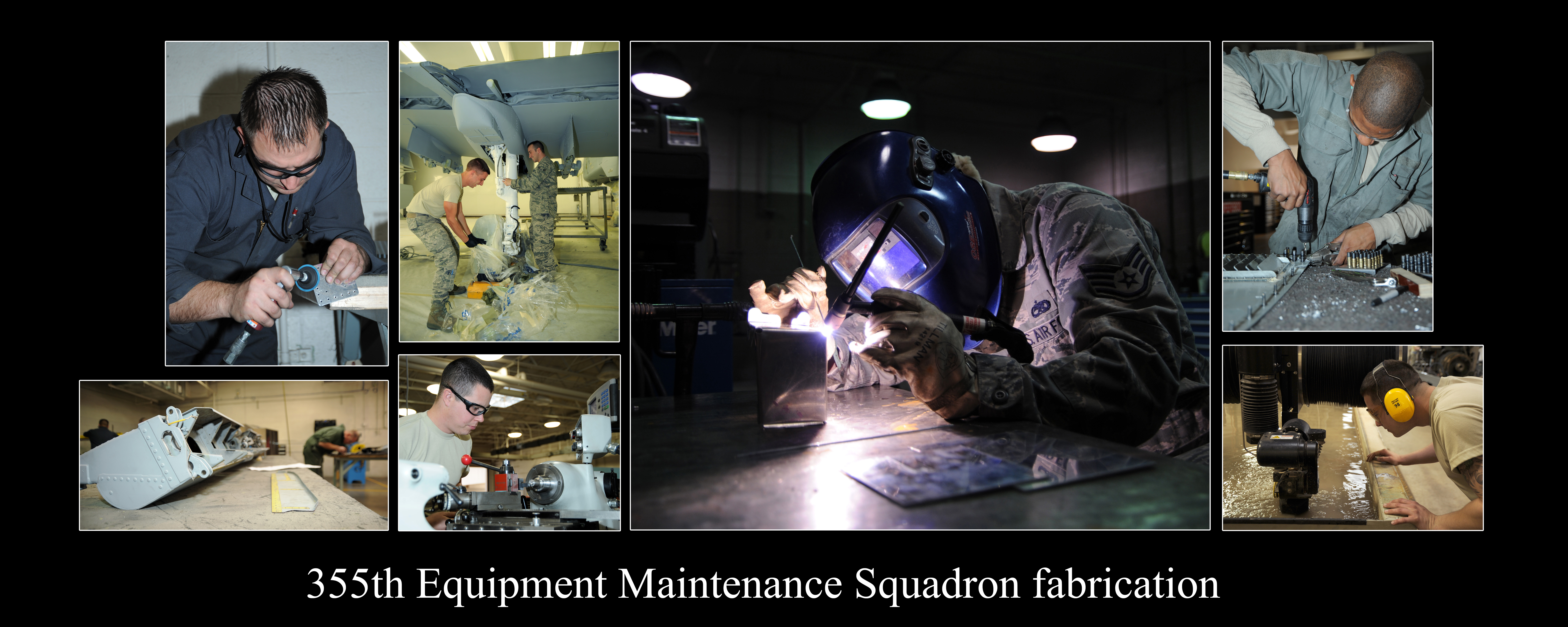 355th Equipment Maintenance Squadron fabrication