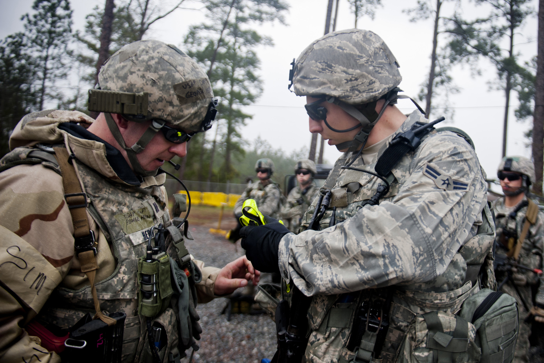 Pre-combat inspection