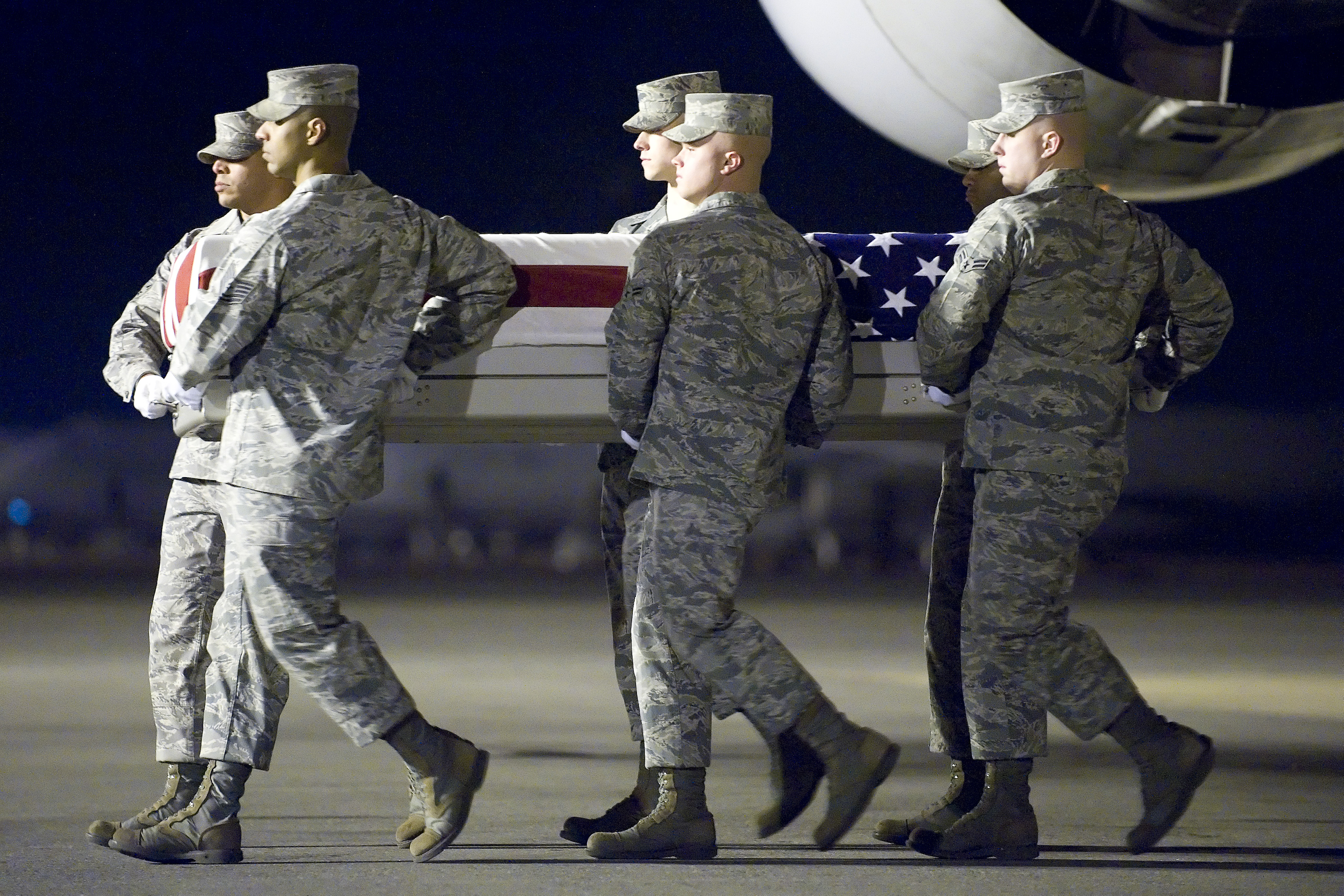 Air Force 1st Lt. Justin J. Wilkens honored in dignified transfer Feb ...