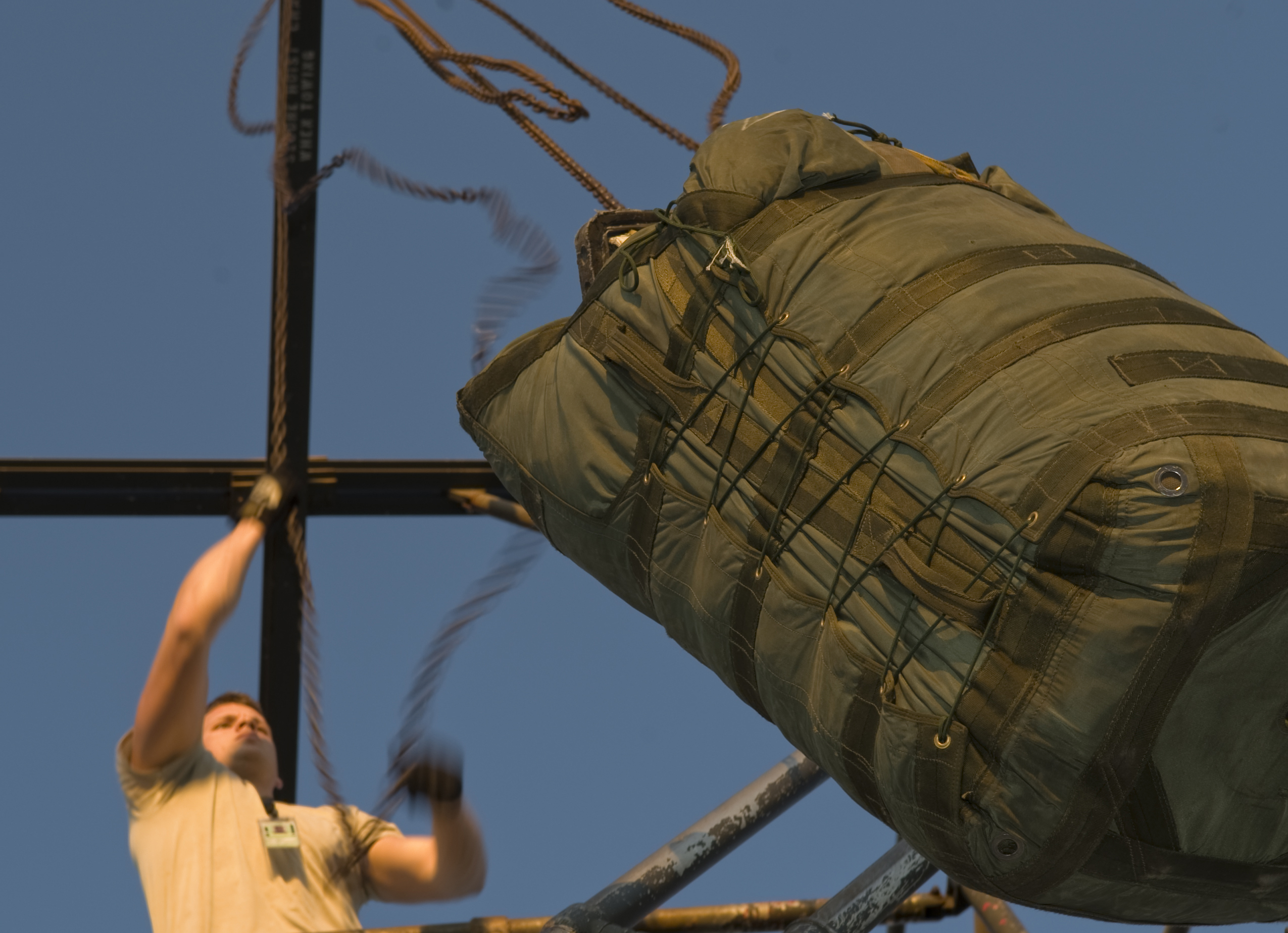 Parachute packing > Barksdale Air Force Base > News