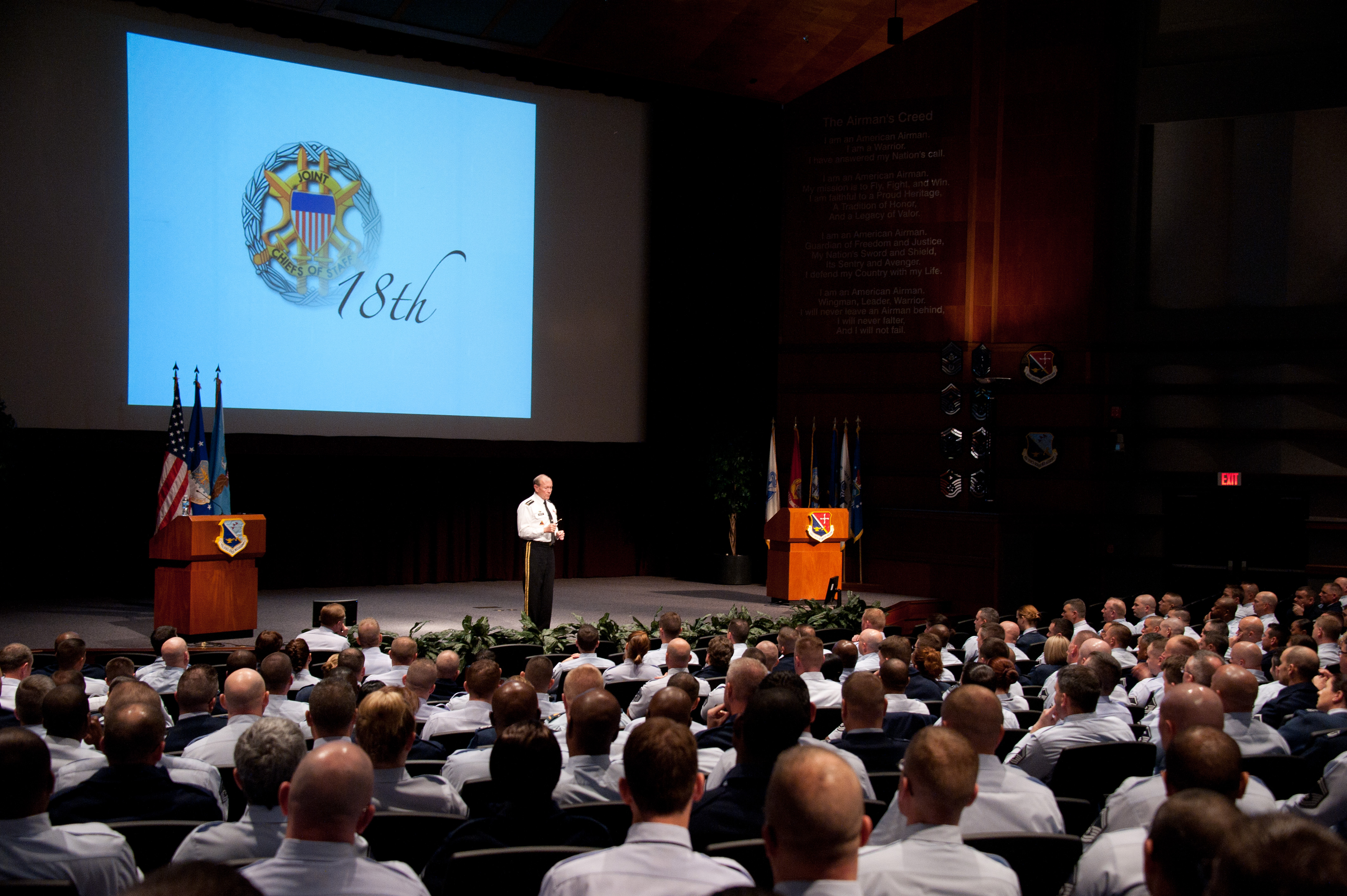 Army Gen. Dempsey visits Maxwell-Gunter