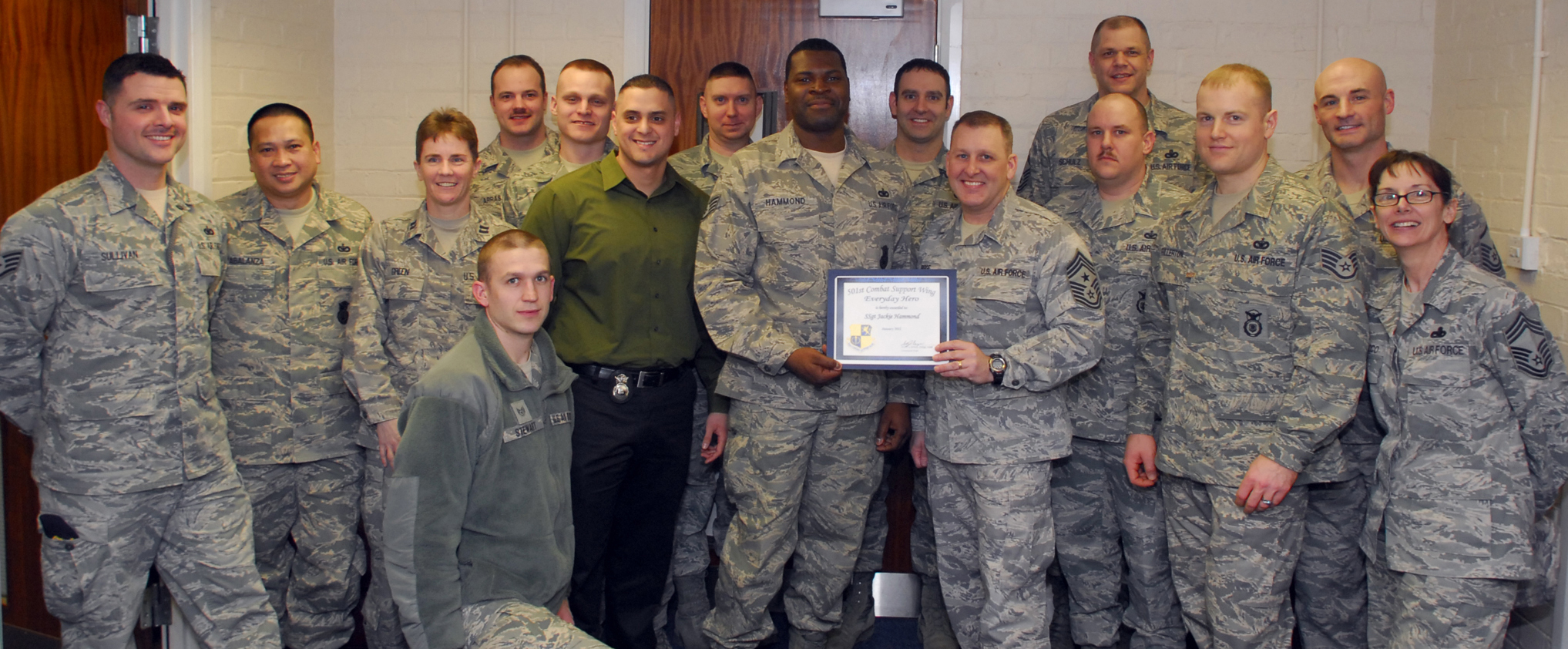 501st CSW Everyday Hero > 501st Combat Support Wing > Article Display