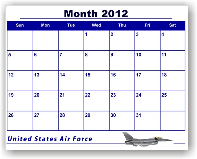 Calendar 2012