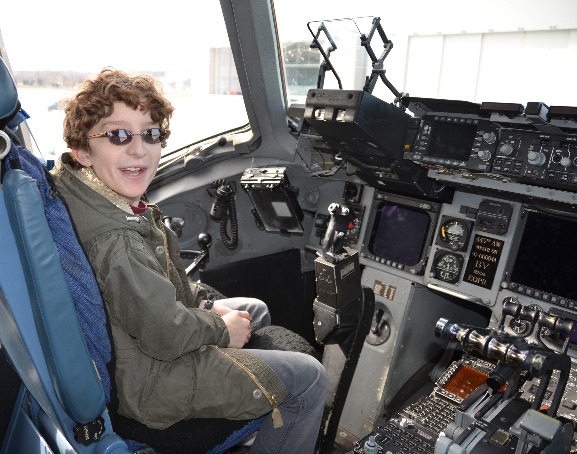 Special Olympics participant shadows 445th Airlift Wing pilot > 445th ...
