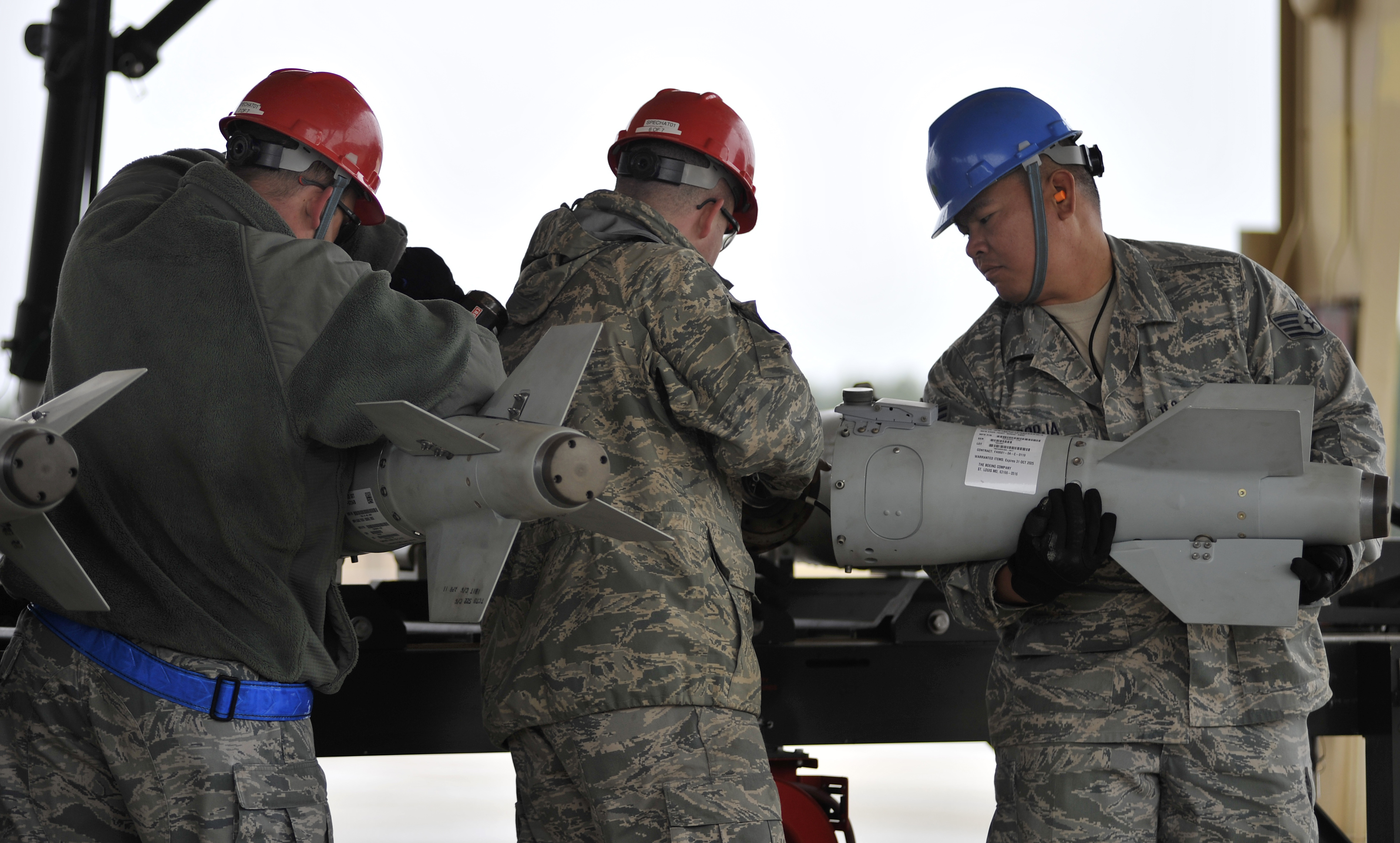 Munitions flight build bombs