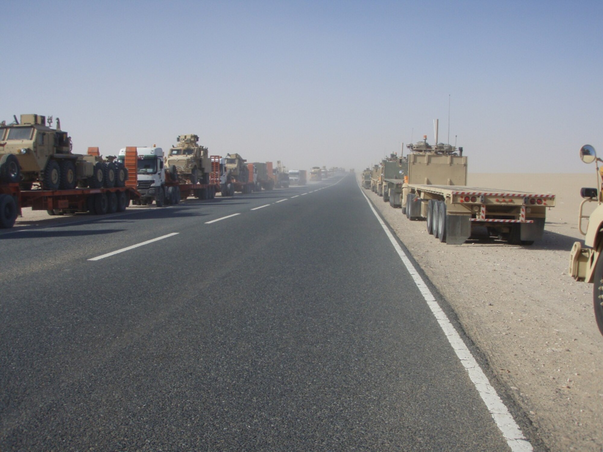 Team Mildenhall NCO commands convoys to Iraq > Royal Air Force ...
