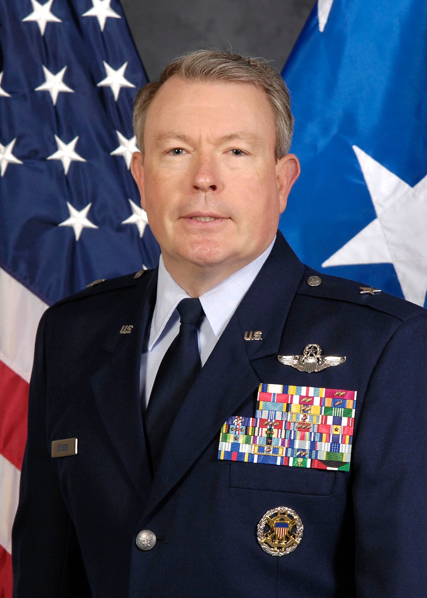 BRYAN J. BENSON > Air Force > Biography Display