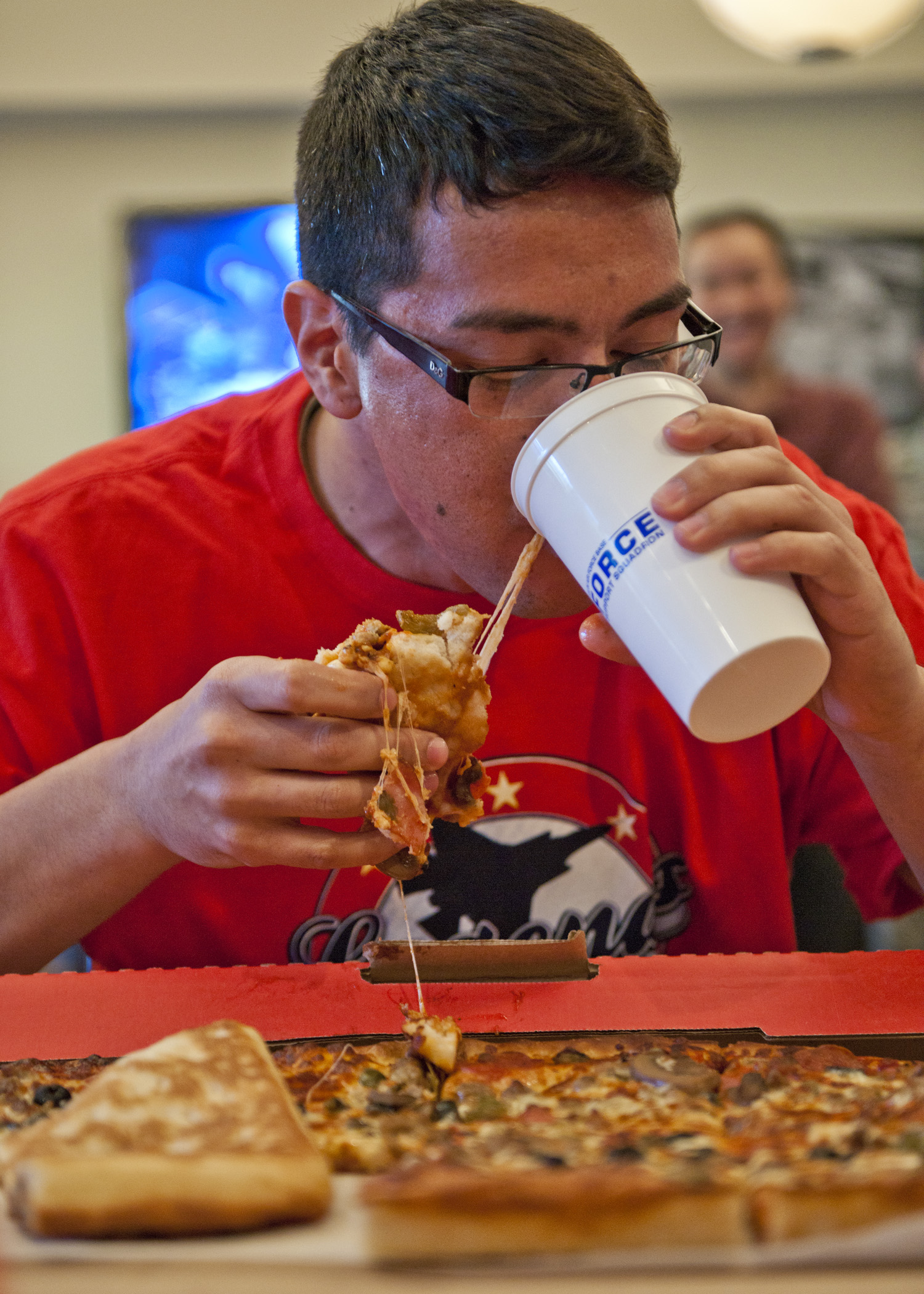Eglin's new Grill opens with eating contest > Eglin Air Force Base ...