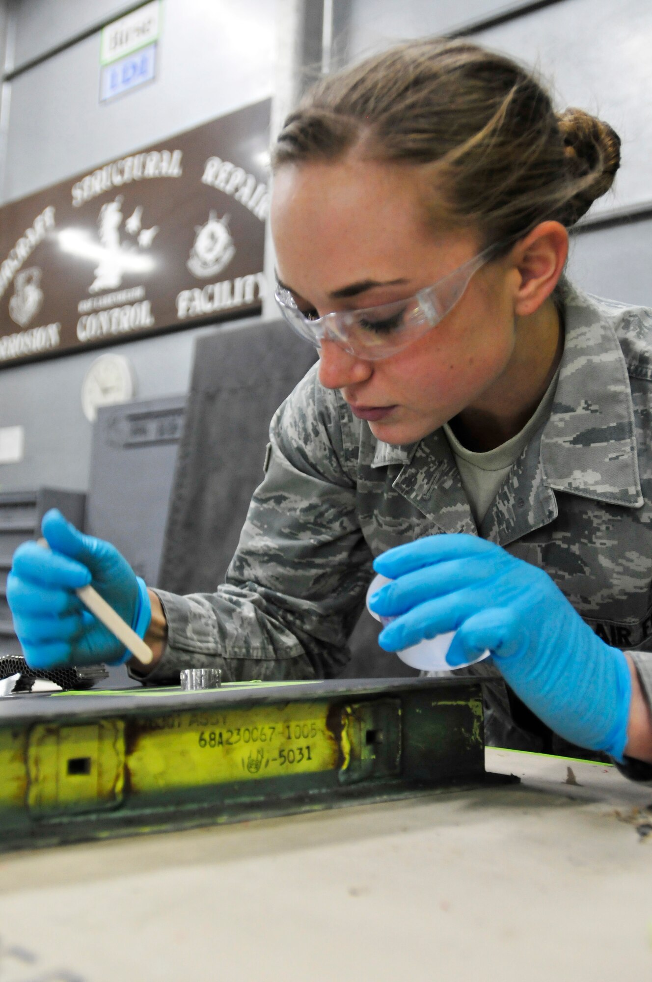 Aircraft structural maintenance apprentice displays 'Excellence in All ...