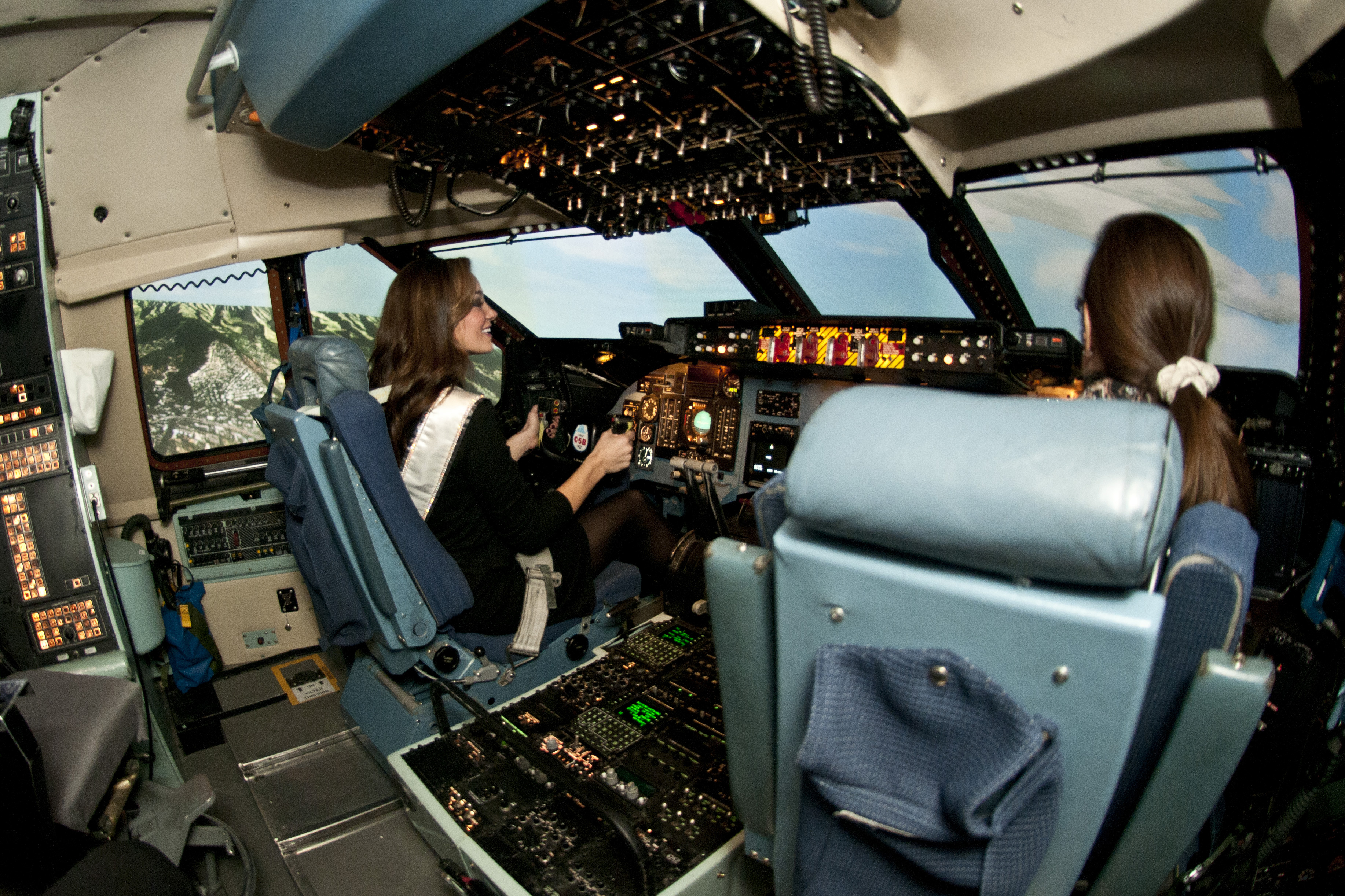 Miss West Virginia USA tours 167th Airlift Wing