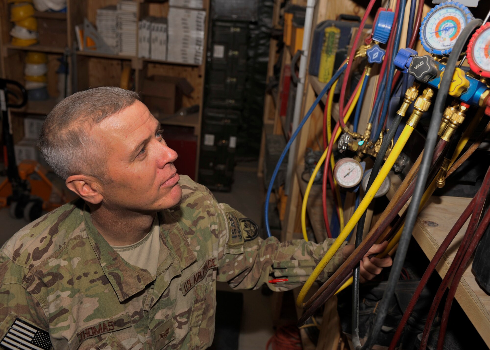 Warrior of the Week/ SSgt. Todd Thomas > U.S. Air Forces Central > Display