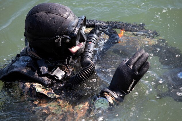 Swift, Silent and Deadly; 2nd Reconnaissance marines take to the water ...