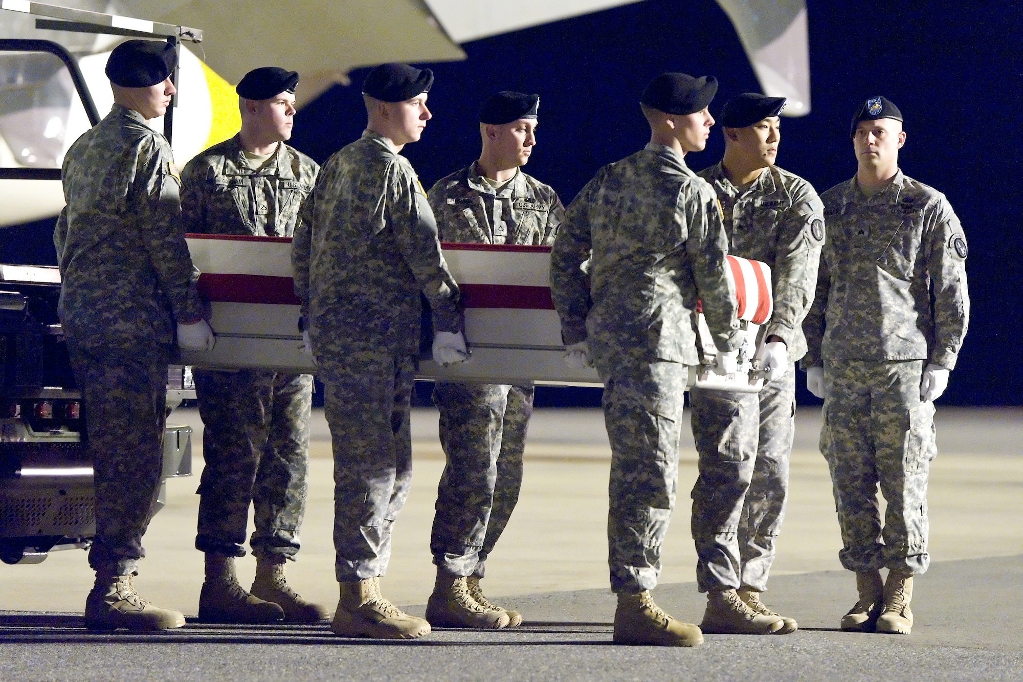 Army Pfc. Dustin P. Napier honored in dignified transfer Jan. 10 > Air ...