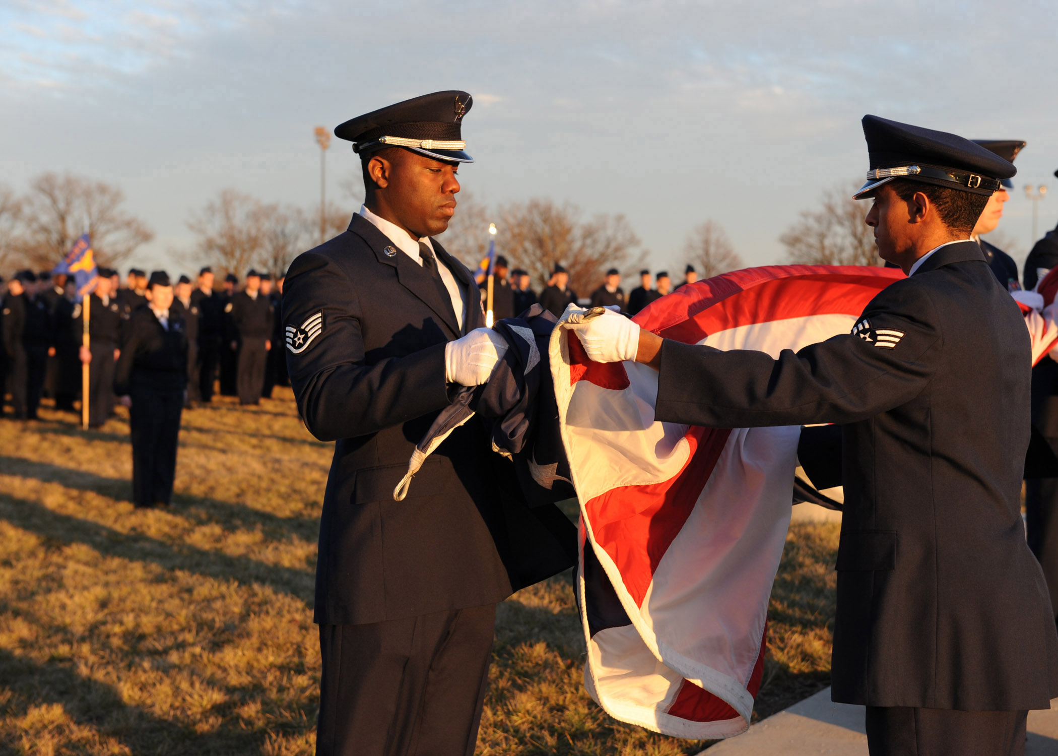 NASIC host base retreat ceremony