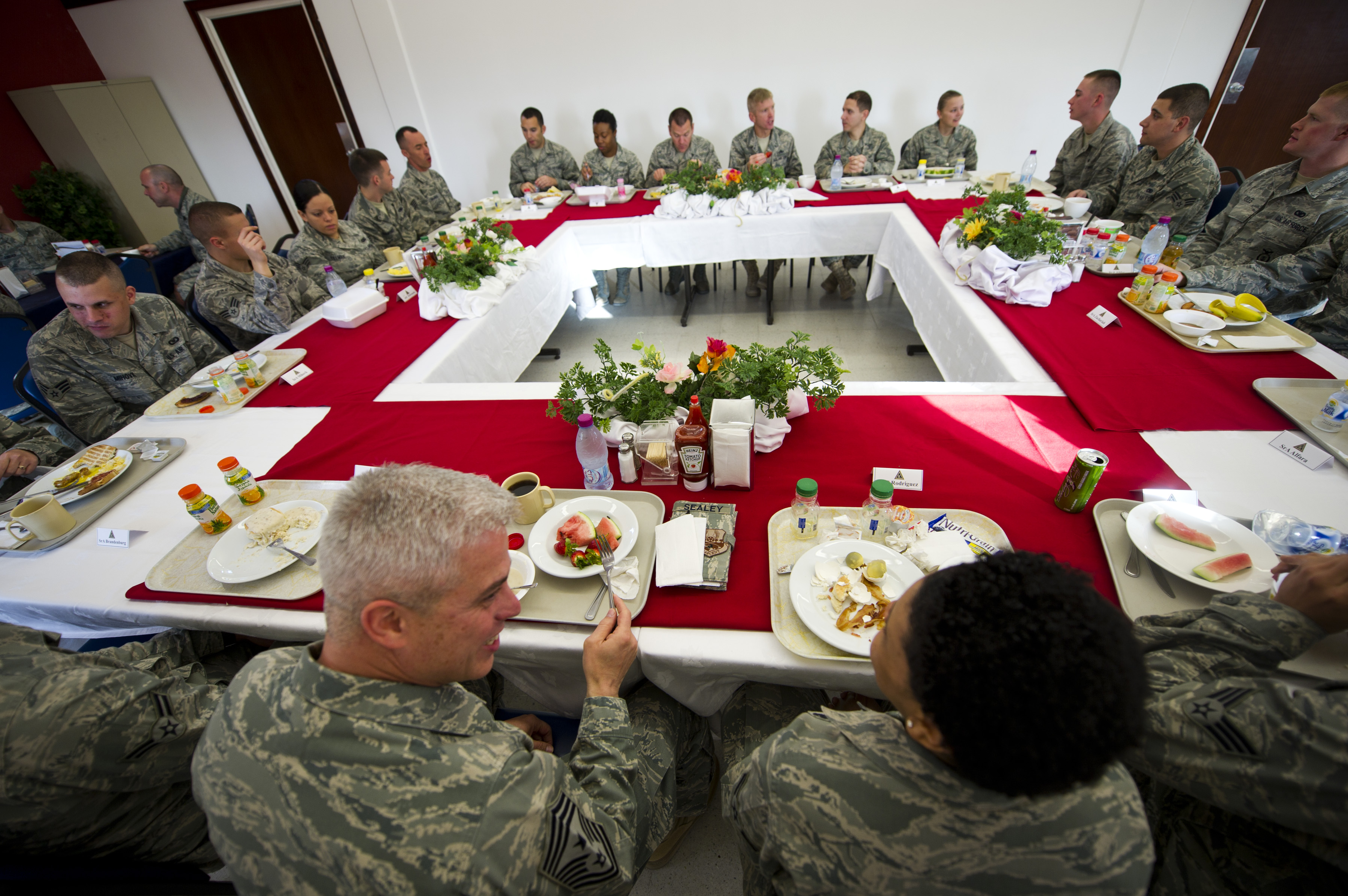 USAFCENT command chief visits 379th AEW > U.S. Air Forces Central > News