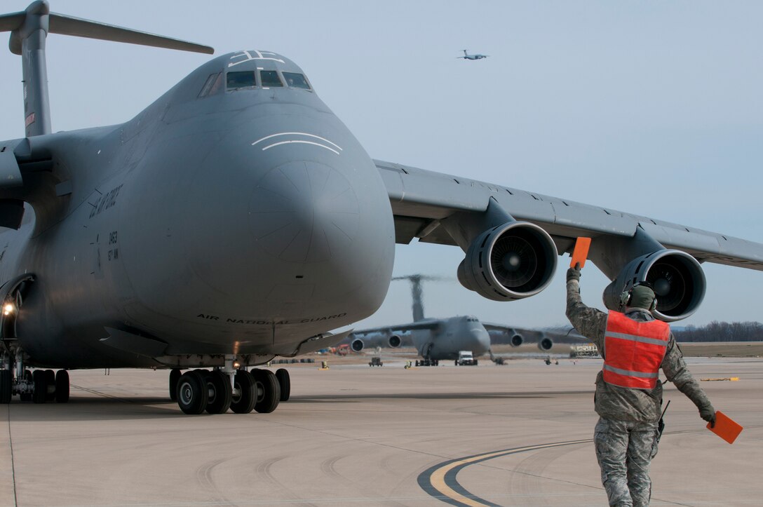 Eight C-5's Launched in Four Days