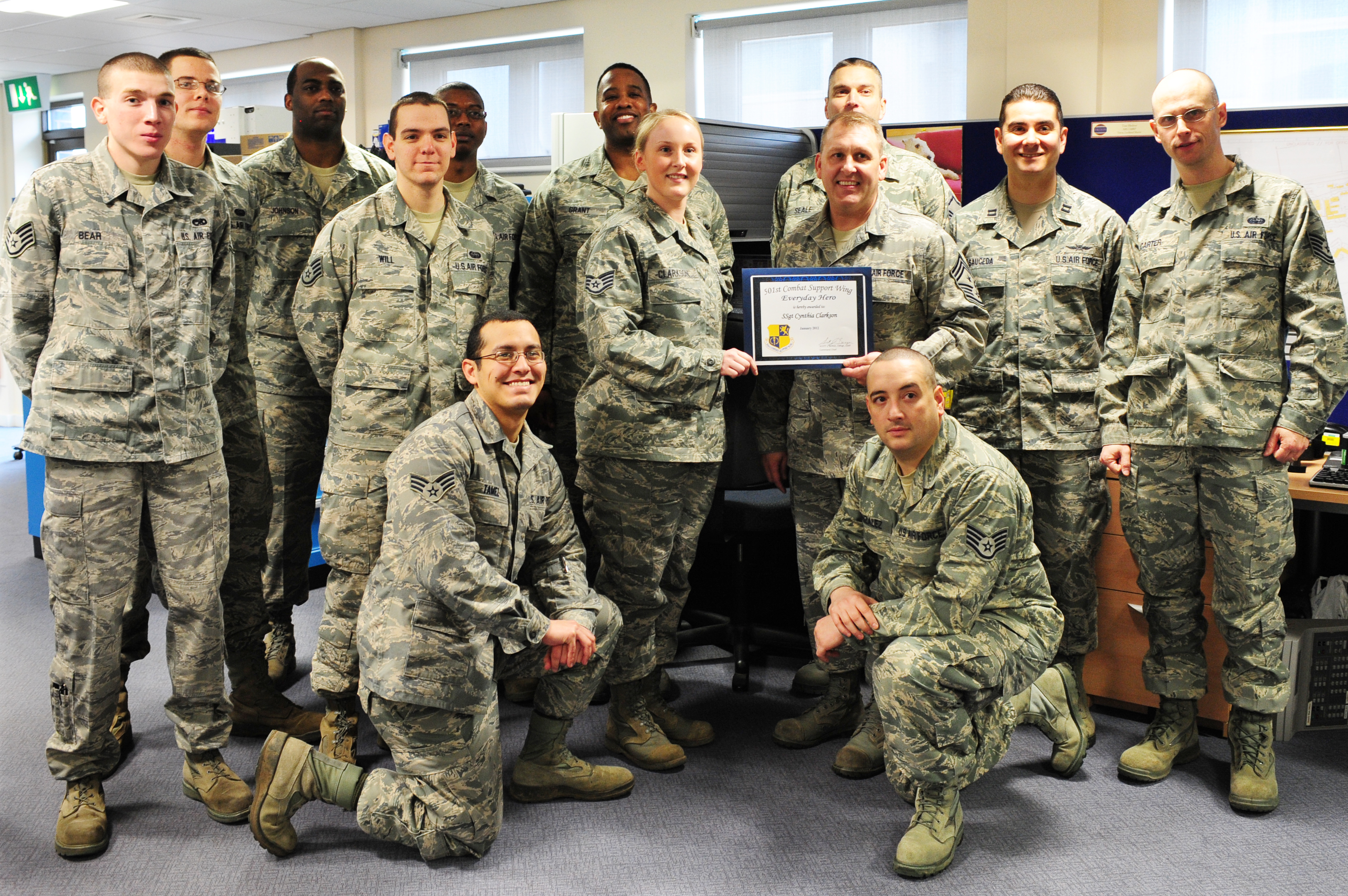 501st CSW Everyday Hero > 501st Combat Support Wing > Article Display